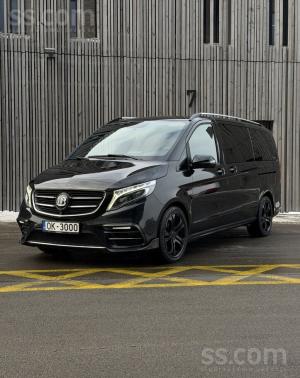 Black Mercedes-Benz Vito V220 2016 in Riga, with an engine capacity of 2.20 L and mileage of 129 thousand km for 42000 €, photo  on AUTOMOTO.COM.LV
