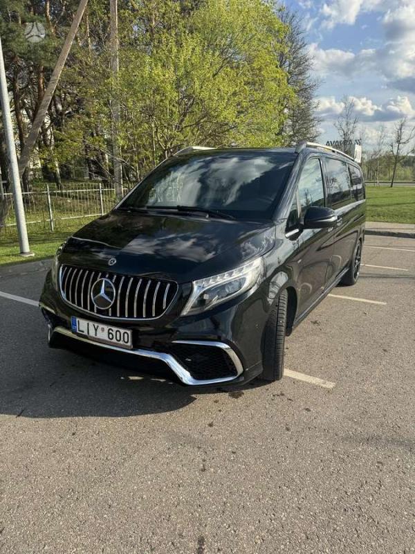 Melns Mercedes-Benz Vito V220 2016 Viļņa, ar dzinēja tilpumu 2.14 L un nobraukumu 223 tūkst. km par 36500 €, foto 5 vietnē AUTOMOTO.COM.LV