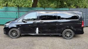 Black Mercedes-Benz Vito V220 2016 in Jonava, with an engine capacity of 2.14 L and mileage of 1 thousand km for 12800 €, photo 5 on AUTOMOTO.COM.LV