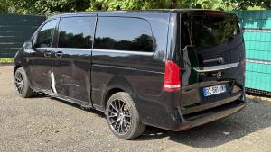 Black Mercedes-Benz Vito V220 2016 in Jonava, with an engine capacity of 2.14 L and mileage of 500 thousand km for 12300 €, photo 12 on AUTOMOTO.COM.LV