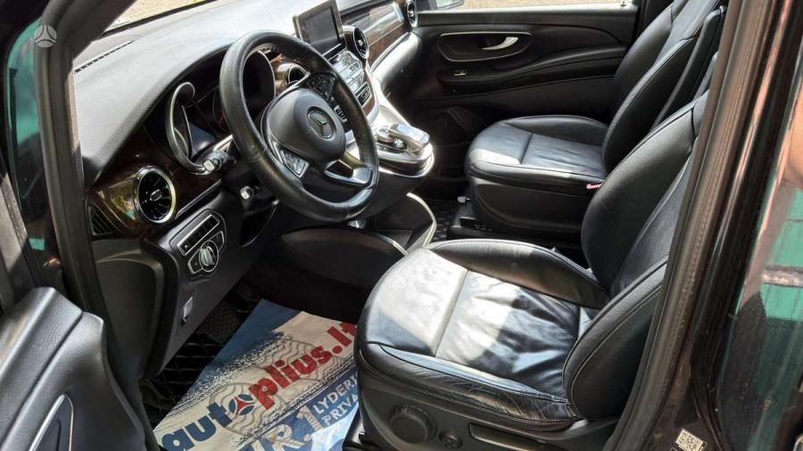 Black Mercedes-Benz Vito V220 2016 in Jonava, with an engine capacity of 2.14 L and mileage of 500 thousand km for 12300 €, photo 17 on AUTOMOTO.COM.LV