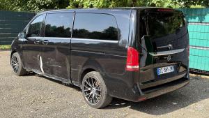 Black Mercedes-Benz Vito V220 2016 in Jonava, with an engine capacity of 2.14 L and mileage of 500 thousand km for 12000 €, photo 14 on AUTOMOTO.COM.LV