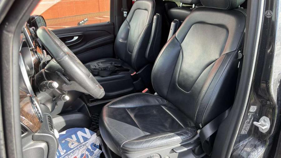 Melns Mercedes-Benz Vito V220 2016 Jonava, ar dzinēja tilpumu 2.14 L un nobraukumu 320 tūkst. km par 14700 €, foto 18 vietnē AUTOMOTO.COM.LV
