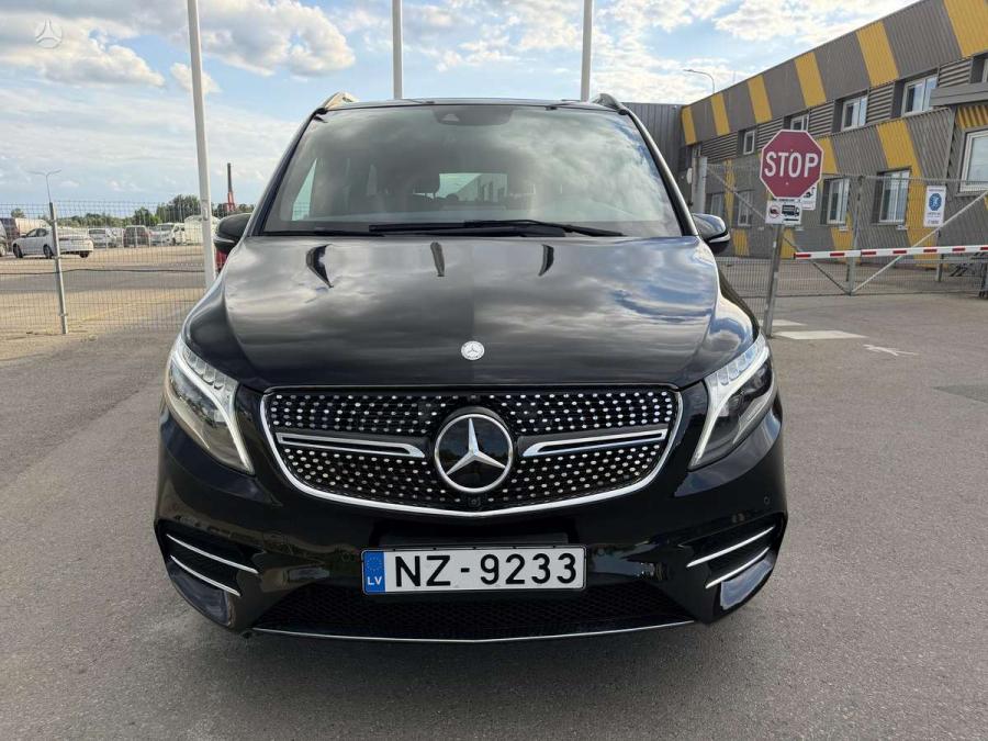 Melns Mercedes-Benz Vito V220 2017 Tauragė, ar dzinēja tilpumu 2.14 L un nobraukumu 157 tūkst. km par 31800 €, foto 4 vietnē AUTOMOTO.COM.LV