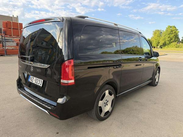 Melns Mercedes-Benz Vito V220 2017 Tauragė, ar dzinēja tilpumu 2.14 L un nobraukumu 157 tūkst. km par 31800 €, foto 7 vietnē AUTOMOTO.COM.LV
