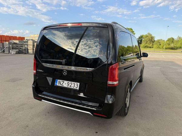 Melns Mercedes-Benz Vito V220 2017 Tauragė, ar dzinēja tilpumu 2.14 L un nobraukumu 157 tūkst. km par 31800 €, foto 8 vietnē AUTOMOTO.COM.LV