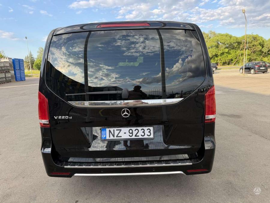 Melns Mercedes-Benz Vito V220 2017 Tauragė, ar dzinēja tilpumu 2.14 L un nobraukumu 157 tūkst. km par 31800 €, foto 12 vietnē AUTOMOTO.COM.LV