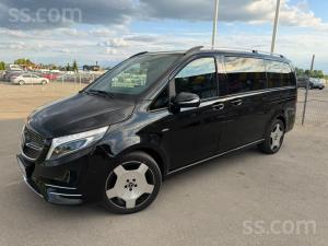 Black Mercedes-Benz Vito V220 2017 in Riga, with an engine capacity of 2.00 L and mileage of 0 thousand km for 32300 €, photo  on AUTOMOTO.COM.LV