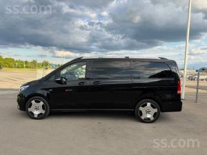 Black Mercedes-Benz Vito V220 2017 in Riga, with an engine capacity of 2.00 L and mileage of 0 thousand km for 32300 €, photo 3 on AUTOMOTO.COM.LV