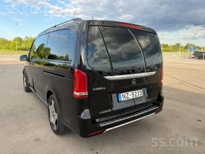 Black Mercedes-Benz Vito V220 2017 in Riga, with an engine capacity of 2.00 L and mileage of 0 thousand km for 32300 €, photo 5 on AUTOMOTO.COM.LV