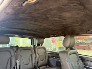 Black Mercedes-Benz Vito V220 2017 in Riga, with an engine capacity of 2.00 L and mileage of 0 thousand km for 32300 €, photo 11 on AUTOMOTO.COM.LV