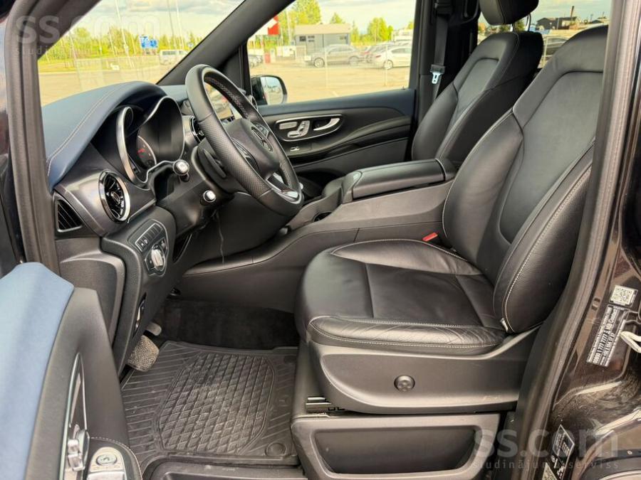 Black Mercedes-Benz Vito V220 2017 in Riga, with an engine capacity of 2.00 L and mileage of 0 thousand km for 32300 €, photo 21 on AUTOMOTO.COM.LV