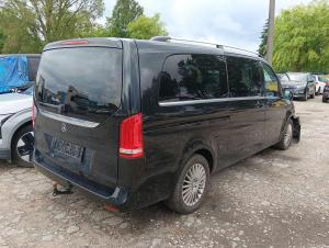 Black Mercedes-Benz Vito V220 2017 in Marijampole, with an engine capacity of 2.14 L and mileage of 409 thousand km for 12500 €, photo  on AUTOMOTO.COM.LV