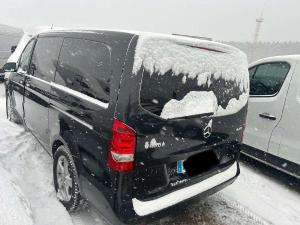 Black Mercedes-Benz Vito V220 2019 in Vilnius, with an engine capacity of 1.95 L and mileage of 325 thousand km for 28435 €, photo 5 on AUTOMOTO.COM.LV