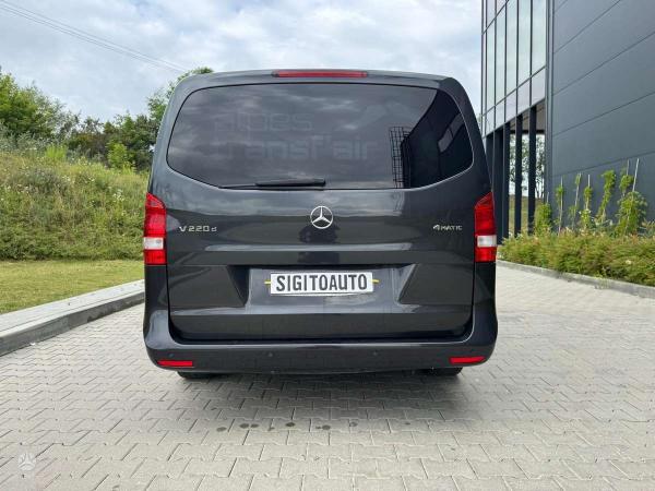 Melns Mercedes-Benz Vito V220 2019 Viļņa, ar dzinēja tilpumu 1.95 L un nobraukumu 327 tūkst. km par 28435 €, foto 6 vietnē AUTOMOTO.COM.LV