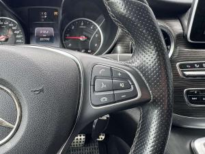 Black Mercedes-Benz Vito V220 2019 in Vilnius, with an engine capacity of 1.95 L and mileage of 327 thousand km for 28435 €, photo 12 on AUTOMOTO.COM.LV