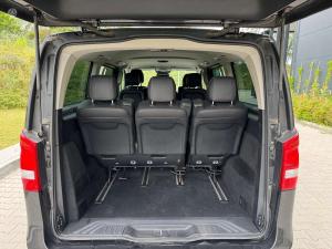 Black Mercedes-Benz Vito V220 2019 in Vilnius, with an engine capacity of 1.95 L and mileage of 327 thousand km for 28435 €, photo 22 on AUTOMOTO.COM.LV