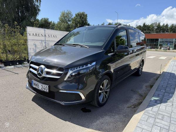 Черный Мерседес Vito V220 2023 в Варена, объемом двигателя 1.95 л и пробегом 71 тыс. км за 55000 €, фото 1 на AUTOMOTO.COM.LV