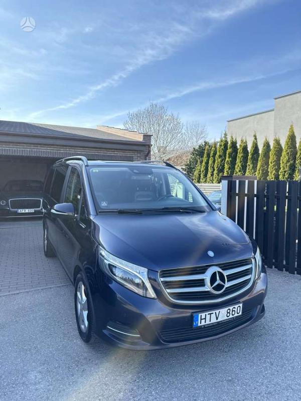 Синий Мерседес Vito V220 2014 в Вильнюс, объемом двигателя 2.14 л и пробегом 280 тыс. км за 21500 €, фото 1 на AUTOMOTO.COM.LV