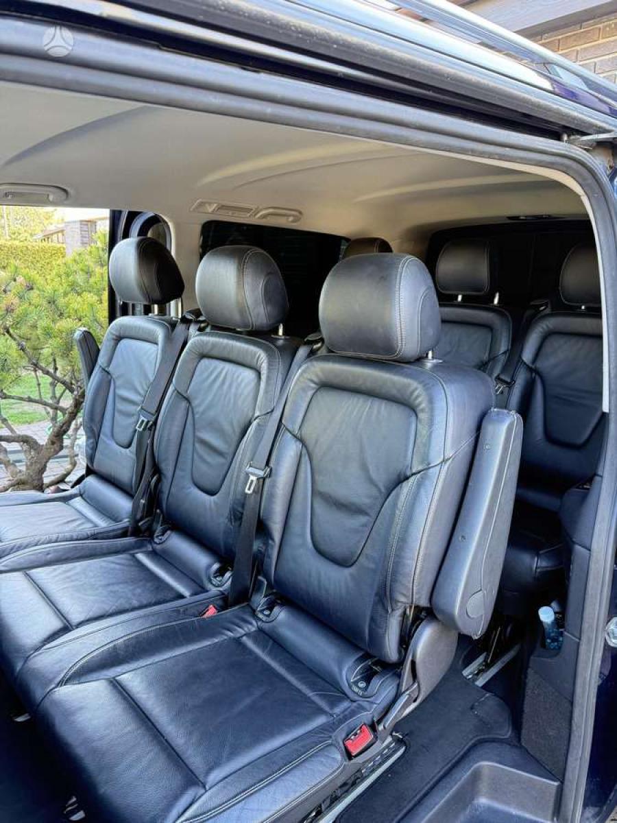 Синий Мерседес Vito V220 2014 в Вильнюс, объемом двигателя 2.14 л и пробегом 280 тыс. км за 21500 €, фото 19 на AUTOMOTO.COM.LV