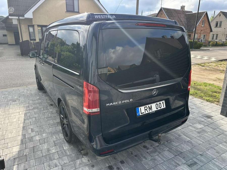 Blue Mercedes-Benz Vito V220 2021 in Alytus, with an engine capacity of 1.95 L and mileage of 137 thousand km for 44900 €, photo 11 on AUTOMOTO.COM.LV