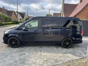 Blue Mercedes-Benz Vito V220 2021 in Alytus, with an engine capacity of 1.95 L and mileage of 137 thousand km for 44900 €, photo 12 on AUTOMOTO.COM.LV