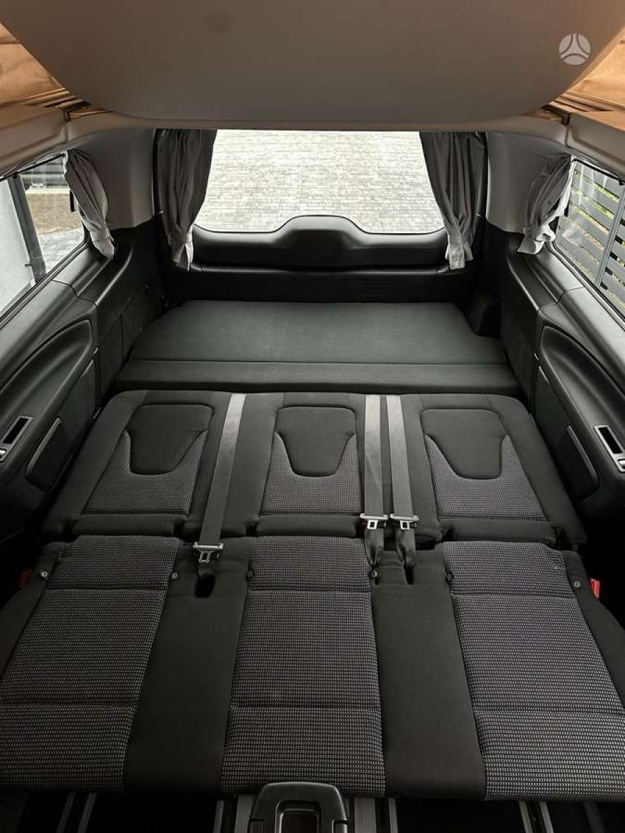 Blue Mercedes-Benz Vito V220 2021 in Alytus, with an engine capacity of 1.95 L and mileage of 137 thousand km for 44900 €, photo 17 on AUTOMOTO.COM.LV
