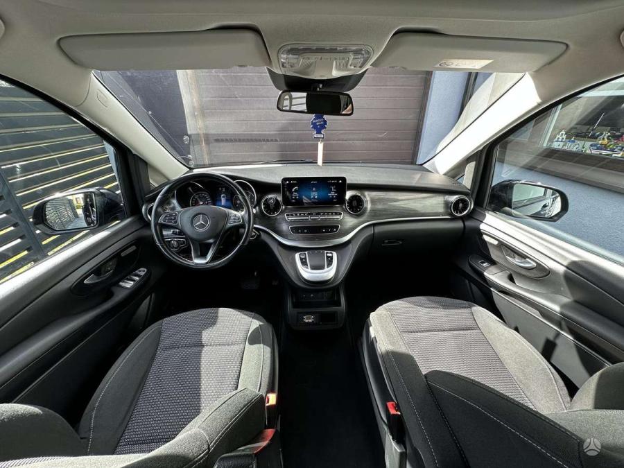 Blue Mercedes-Benz Vito V220 2021 in Alytus, with an engine capacity of 1.95 L and mileage of 137 thousand km for 44900 €, photo 22 on AUTOMOTO.COM.LV