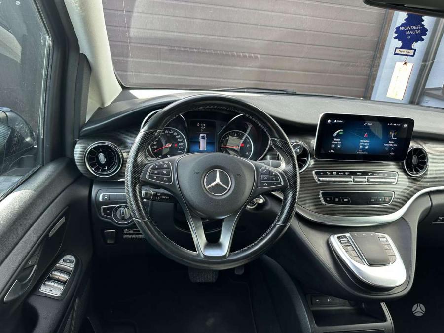 Blue Mercedes-Benz Vito V220 2021 in Alytus, with an engine capacity of 1.95 L and mileage of 137 thousand km for 44900 €, photo 23 on AUTOMOTO.COM.LV