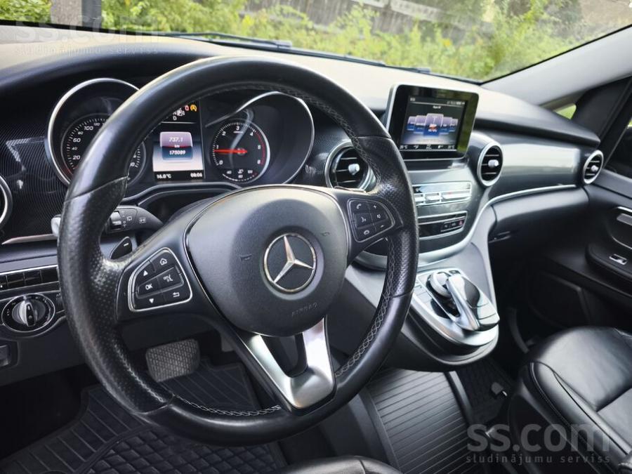 Zils Mercedes-Benz Vito V220 2015 Rīga, ar dzinēja tilpumu 2.10 L un nobraukumu 175 tūkst. km par 22500 €, foto 16 vietnē AUTOMOTO.COM.LV