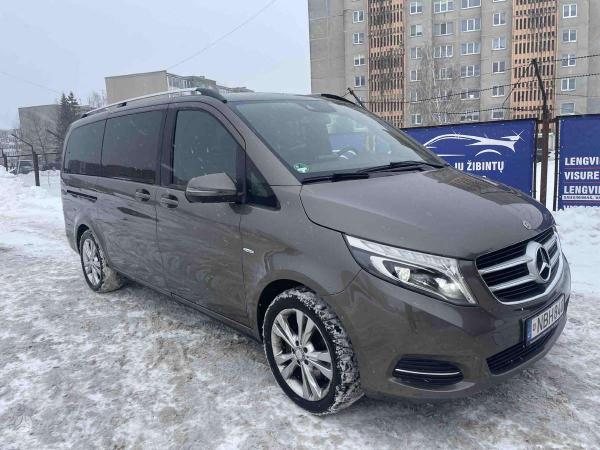 Коричневый Мерседес Vito V220 2016 в Кедайняй, объемом двигателя 2.14 л и пробегом 127 тыс. км за 33400 €, фото 1 на AUTOMOTO.COM.LV
