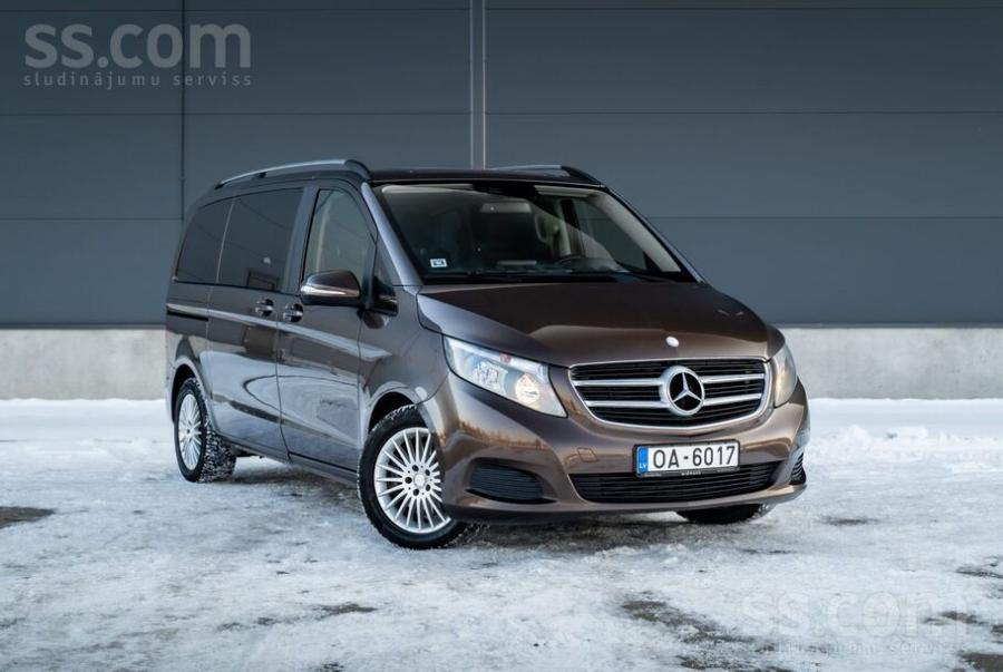 Brown Mercedes-Benz Vito V220 2015 in Riga, with an engine capacity of 2.20 L and mileage of 365 thousand km for 17990 €, photo 3 on AUTOMOTO.COM.LV