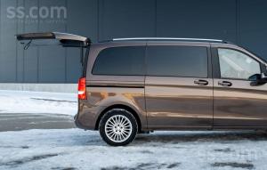 Brown Mercedes-Benz Vito V220 2015 in Riga, with an engine capacity of 2.20 L and mileage of 365 thousand km for 17990 €, photo 9 on AUTOMOTO.COM.LV