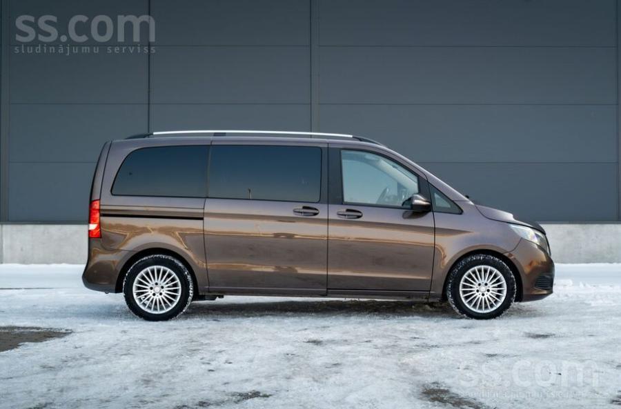 Brown Mercedes-Benz Vito V220 2015 in Riga, with an engine capacity of 2.20 L and mileage of 365 thousand km for 17990 €, photo 10 on AUTOMOTO.COM.LV