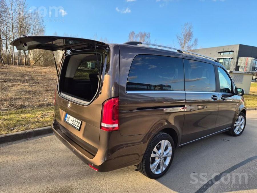 Brūns Mercedes-Benz Vito V220 2015 Rīga, ar dzinēja tilpumu 2.20 L un nobraukumu 134 tūkst. km par 28800 €, foto 9 vietnē AUTOMOTO.COM.LV