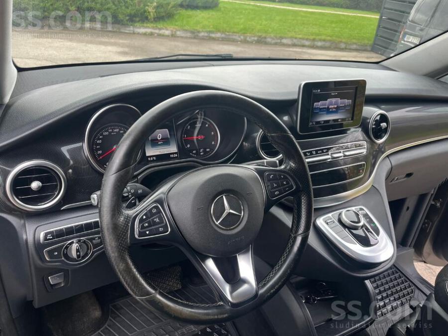Brown Mercedes-Benz Vito V220 2015 in Jekabpils, with an engine capacity of 2.20 L and mileage of 353 thousand km for 19900 €, photo 9 on AUTOMOTO.COM.LV