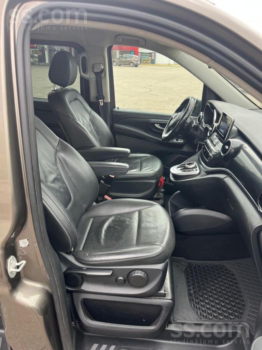 Brown Mercedes-Benz Vito V220 2015 in Jekabpils, with an engine capacity of 2.20 L and mileage of 353 thousand km for 19900 €, photo 10 on AUTOMOTO.COM.LV