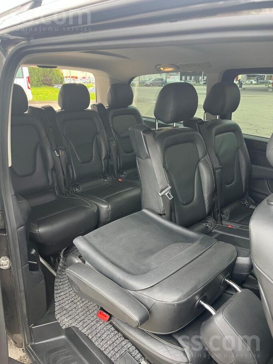 Brown Mercedes-Benz Vito V220 2015 in Jekabpils, with an engine capacity of 2.20 L and mileage of 353 thousand km for 19900 €, photo 12 on AUTOMOTO.COM.LV