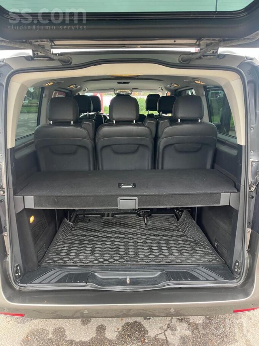 Brown Mercedes-Benz Vito V220 2015 in Jekabpils, with an engine capacity of 2.20 L and mileage of 353 thousand km for 19900 €, photo 13 on AUTOMOTO.COM.LV