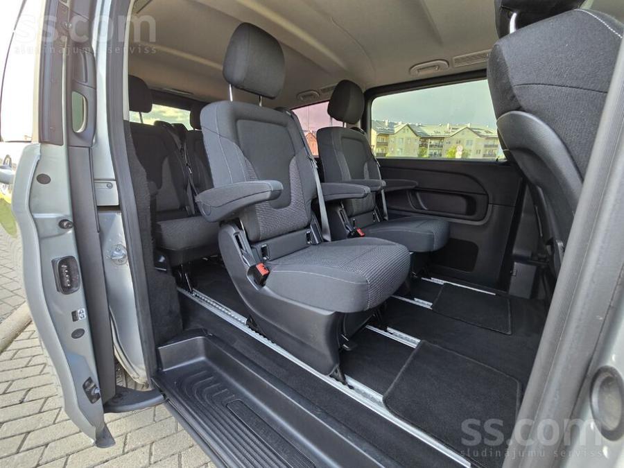 Серый Мерседес Vito V220 2014 в Рига, объемом двигателя 2.20 л и пробегом 281 тыс. км за 23750 €, фото 14 на AUTOMOTO.COM.LV