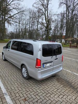 Grey Mercedes-Benz Vito V220 2016 in Riga, with an engine capacity of 2.10 L and mileage of 275 thousand km for 23000 €, photo 18 on AUTOMOTO.COM.LV