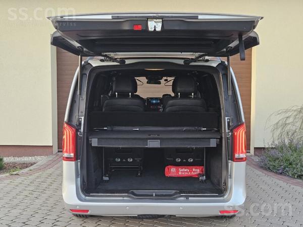 Grey Mercedes-Benz Vito V220 2020 in Riga, with an engine capacity of 2.00 L and mileage of 102 thousand km for 43950 €, photo 10 on AUTOMOTO.COM.LV