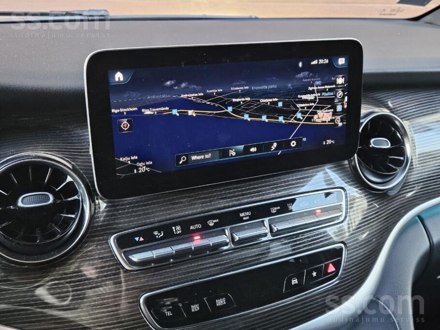 Pelēks Mercedes-Benz Vito V220 2020 Rīga, ar dzinēja tilpumu 2.00 L un nobraukumu 102 tūkst. km par 43950 €, foto 24 vietnē AUTOMOTO.COM.LV