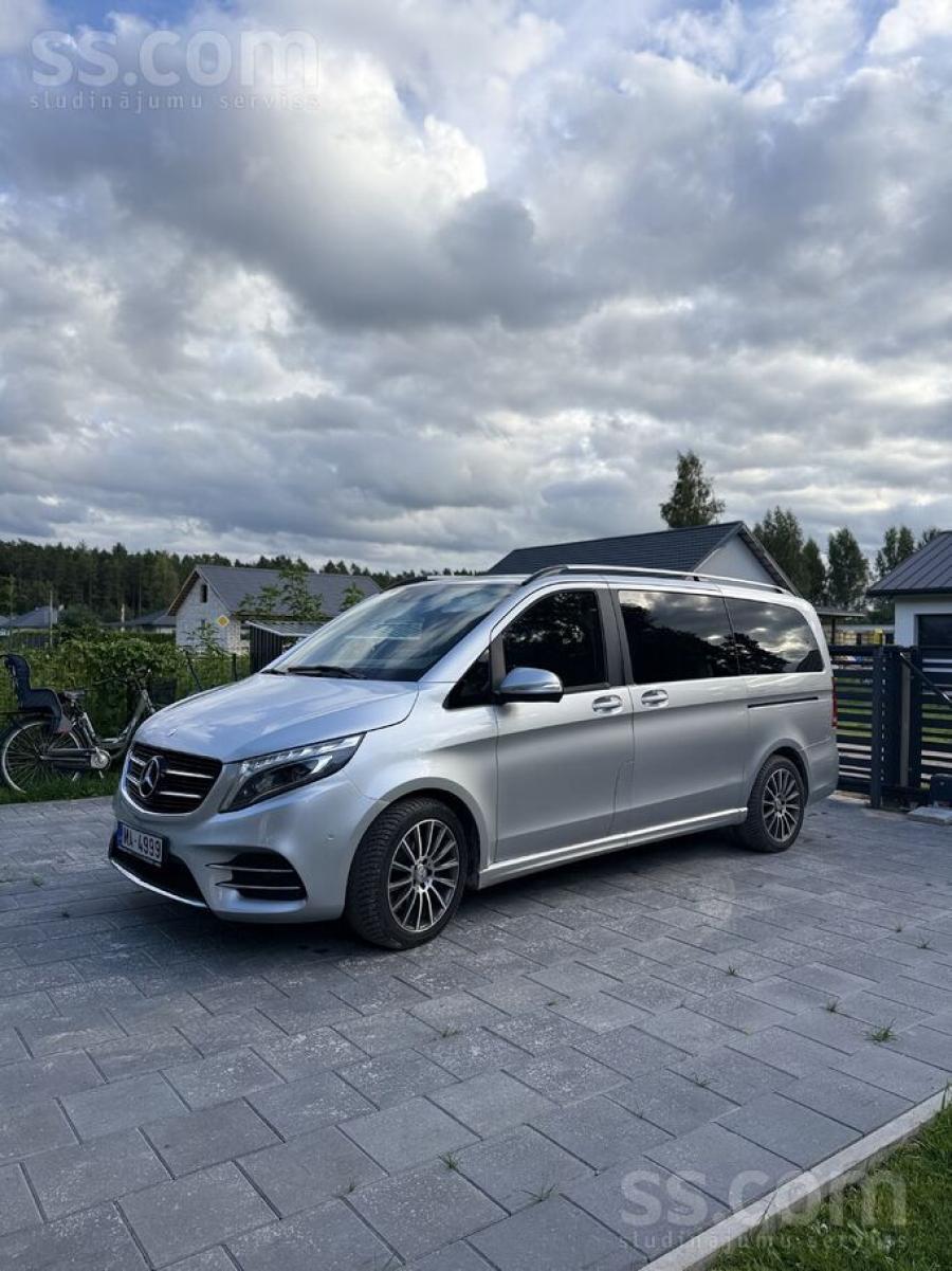 Grey Mercedes-Benz Vito V220 2015 in Riga, with an engine capacity of 2.20 L and mileage of 237 thousand km for 21900 €, photo 1 on AUTOMOTO.COM.LV