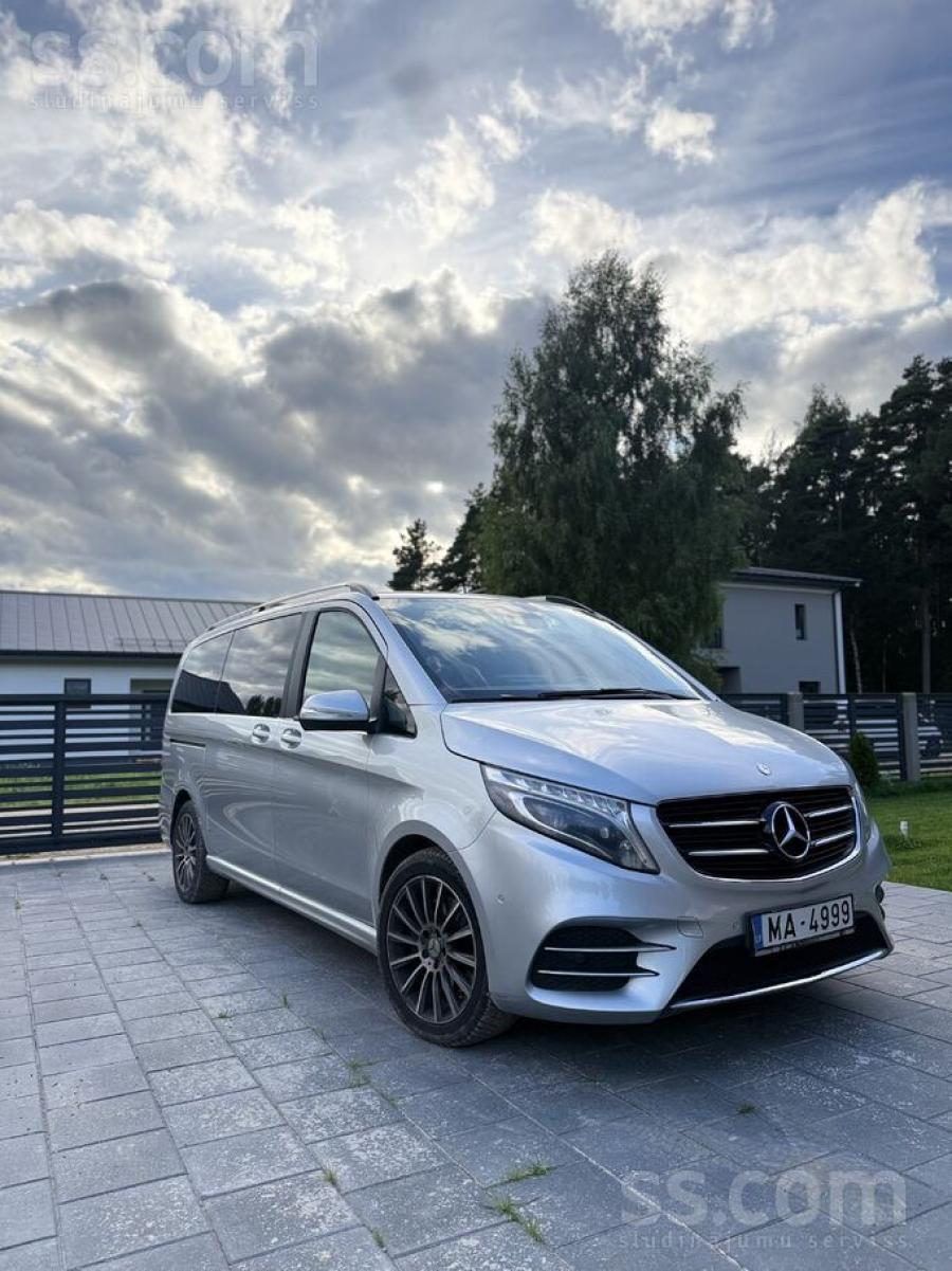 Grey Mercedes-Benz Vito V220 2015 in Riga, with an engine capacity of 2.20 L and mileage of 237 thousand km for 21900 €, photo 6 on AUTOMOTO.COM.LV