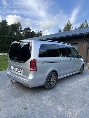 Grey Mercedes-Benz Vito V220 2015 in Riga, with an engine capacity of 2.20 L and mileage of 237 thousand km for 21900 €, photo 8 on AUTOMOTO.COM.LV