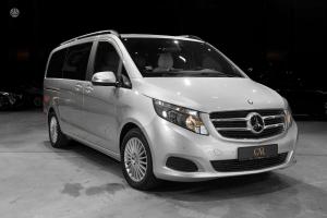 Grey Mercedes-Benz Vito V220 2016 in Riga, with an engine capacity of 2.14 L and mileage of 58 thousand km for 29900 €, photo 3 on AUTOMOTO.COM.LV