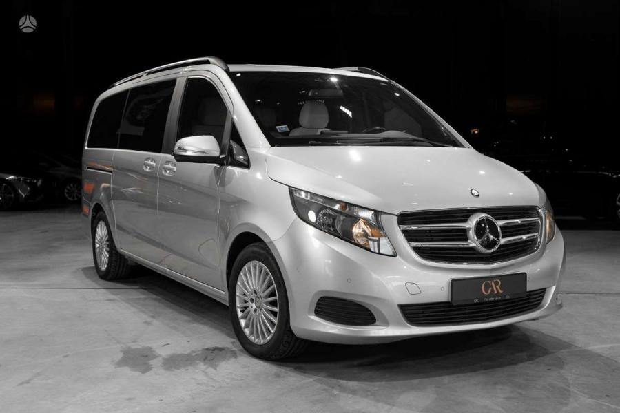 Grey Mercedes-Benz Vito V220 2016 in Riga, with an engine capacity of 2.14 L and mileage of 58 thousand km for 29900 €, photo 3 on AUTOMOTO.COM.LV