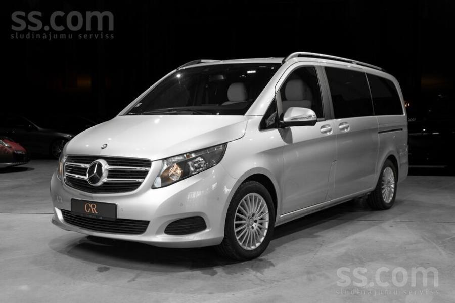 Grey Mercedes-Benz Vito V220 2016 in Riga, with an engine capacity of 2.20 L and mileage of 58 thousand km for 29900 €, photo 1 on AUTOMOTO.COM.LV