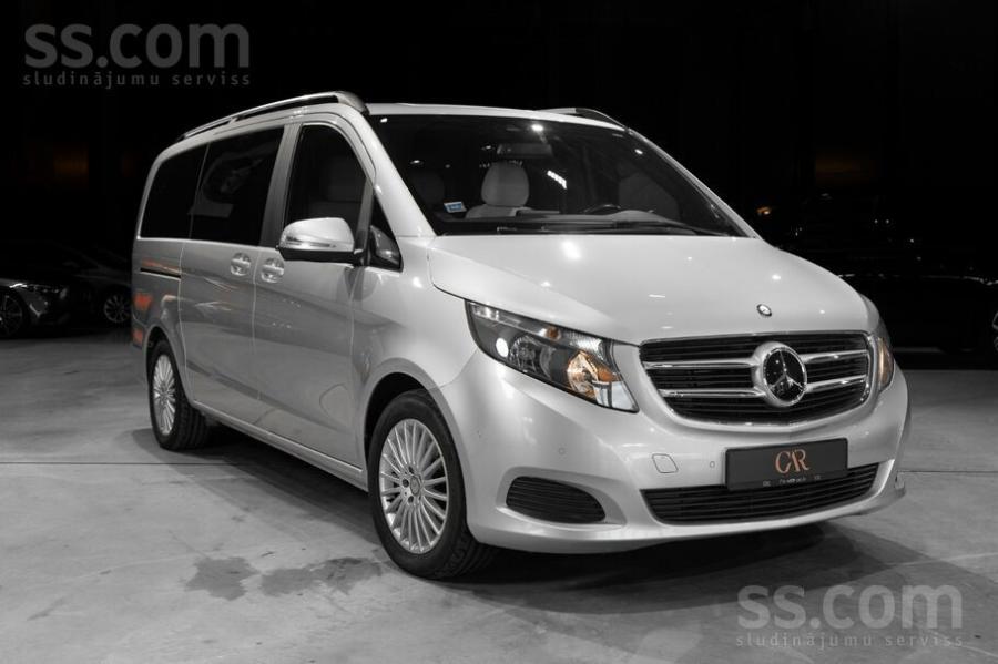 Grey Mercedes-Benz Vito V220 2016 in Riga, with an engine capacity of 2.20 L and mileage of 58 thousand km for 29900 €, photo 3 on AUTOMOTO.COM.LV
